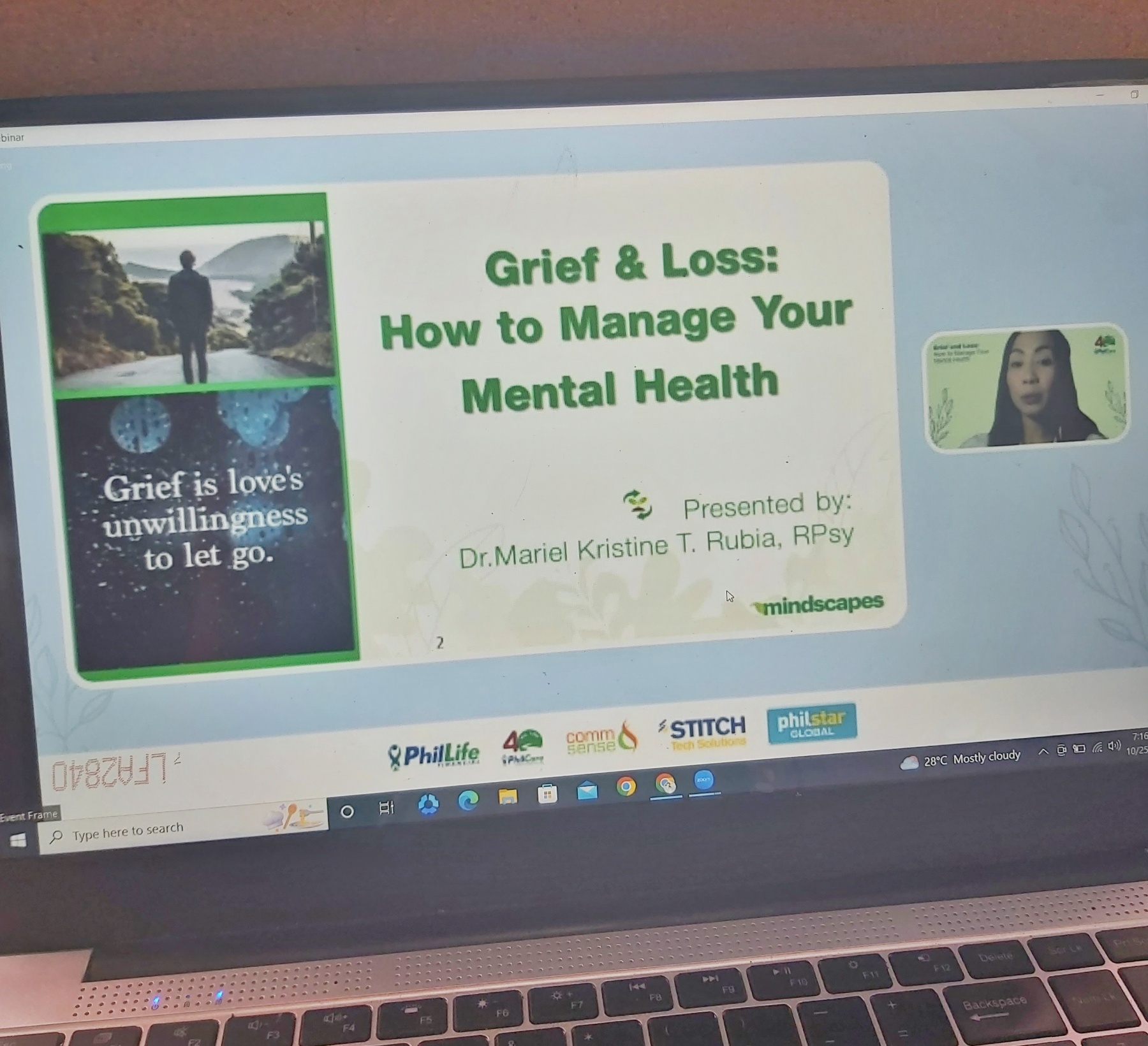 Grief and Loss: How to Manage Your Mental Health (A PhilCare Webinar ...